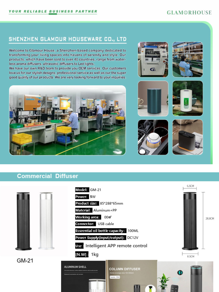 Aroma Diffusers Catalog | PDF | Power Supply | Usb