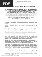 HIV Law (RA 8504) | PDF | Hiv/Aids