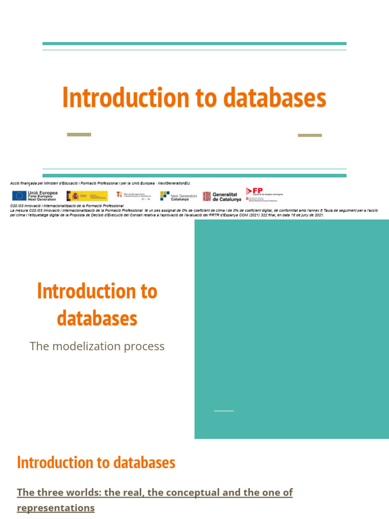 Introduction To Databases | PDF | Databases | Database Transaction