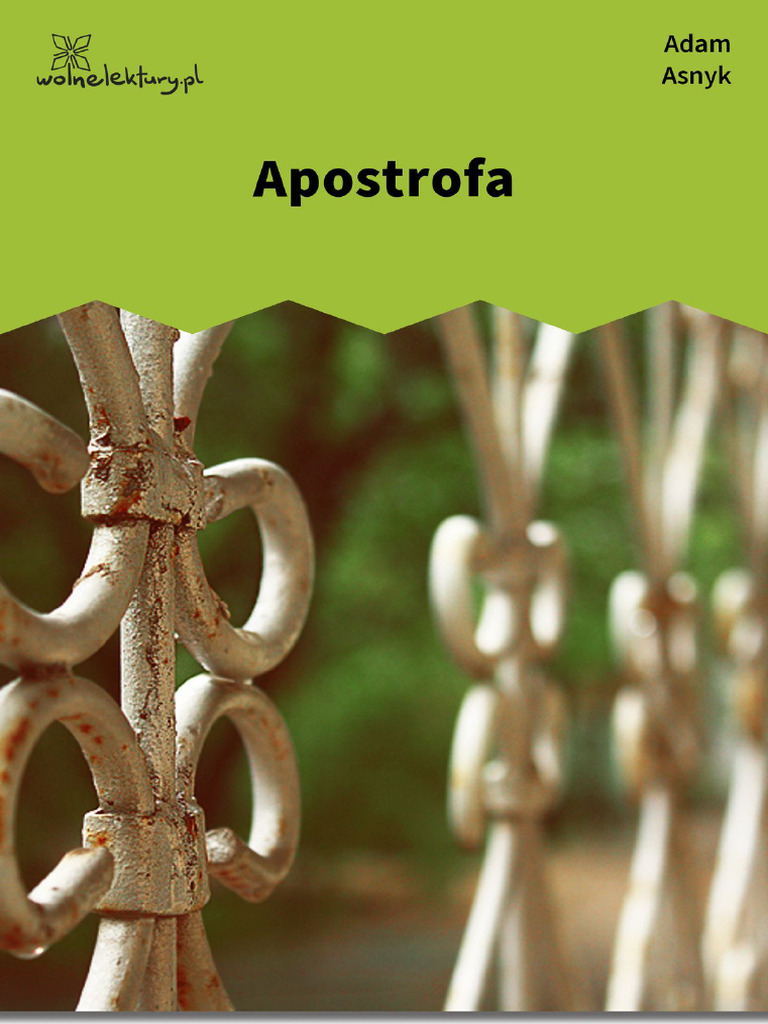 Asnyk Apostrofa | PDF