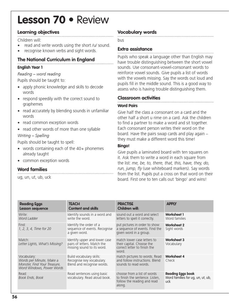 Lesson 70 UK | PDF | Writing | Linguistics