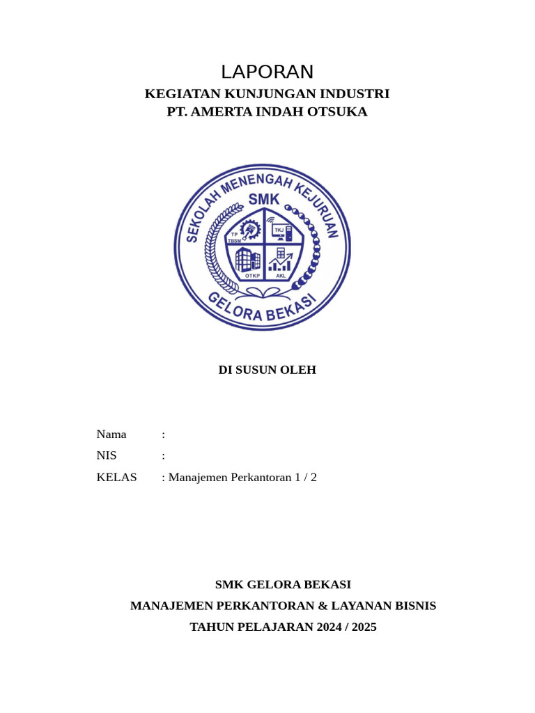 LAPORAN Hasil Kunjungan | PDF