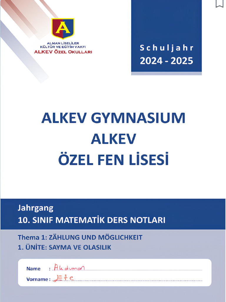 Counting and Probability IB | PDF