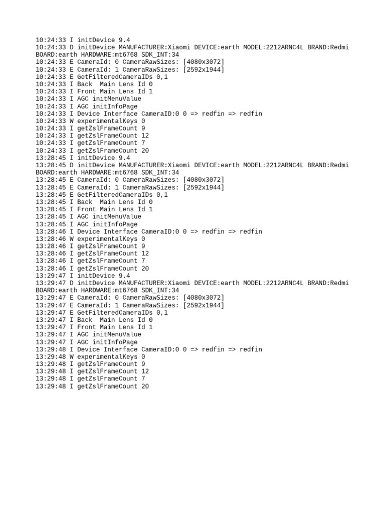 Log 20241108 | PDF | Business | Computers