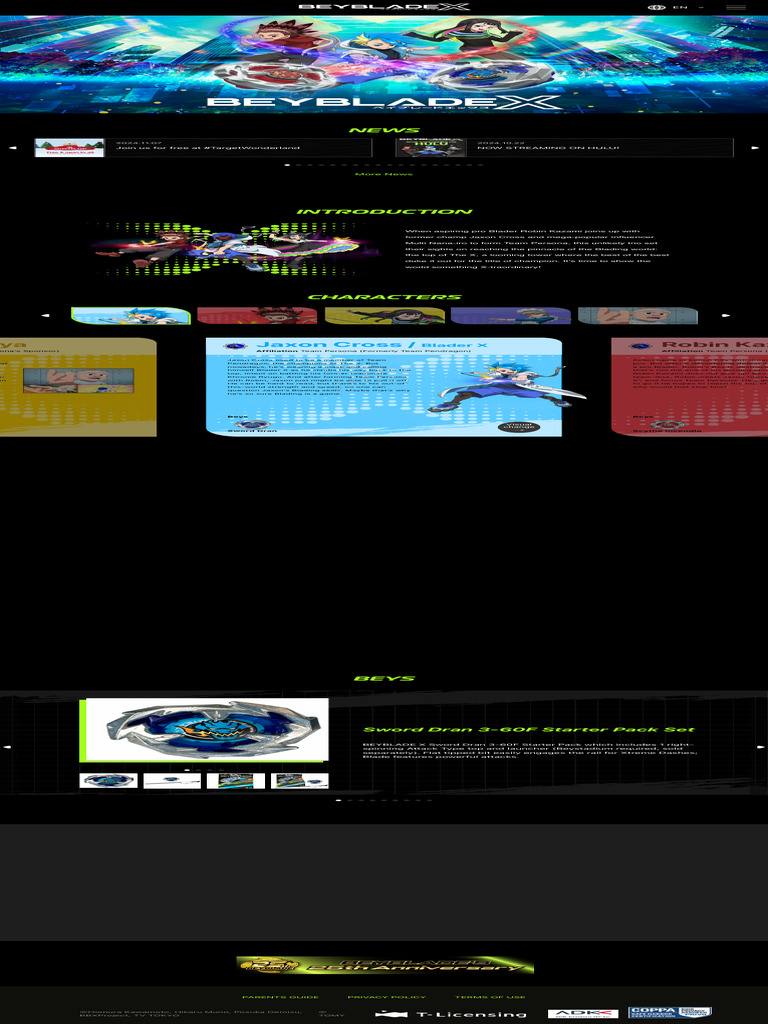 BEYBLADE X Official Website | PDF