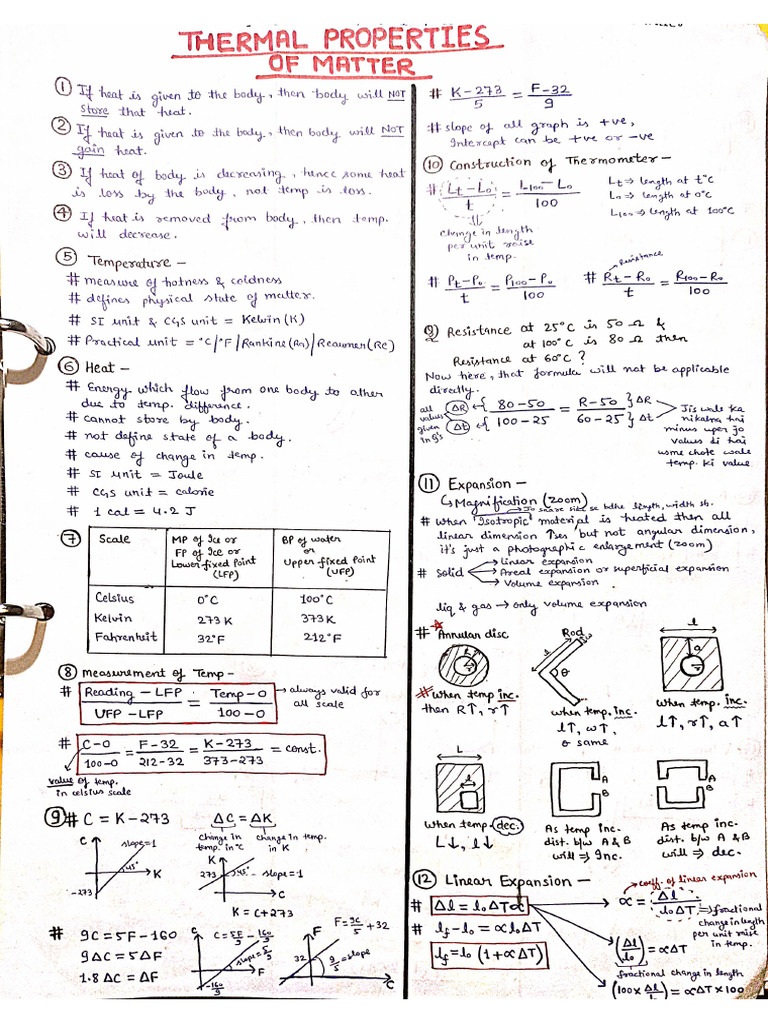 Thermodynamics Notes | PDF