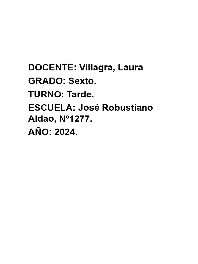 Plan Anual Sexto 2024 Pdf Verbo America Latina 1652