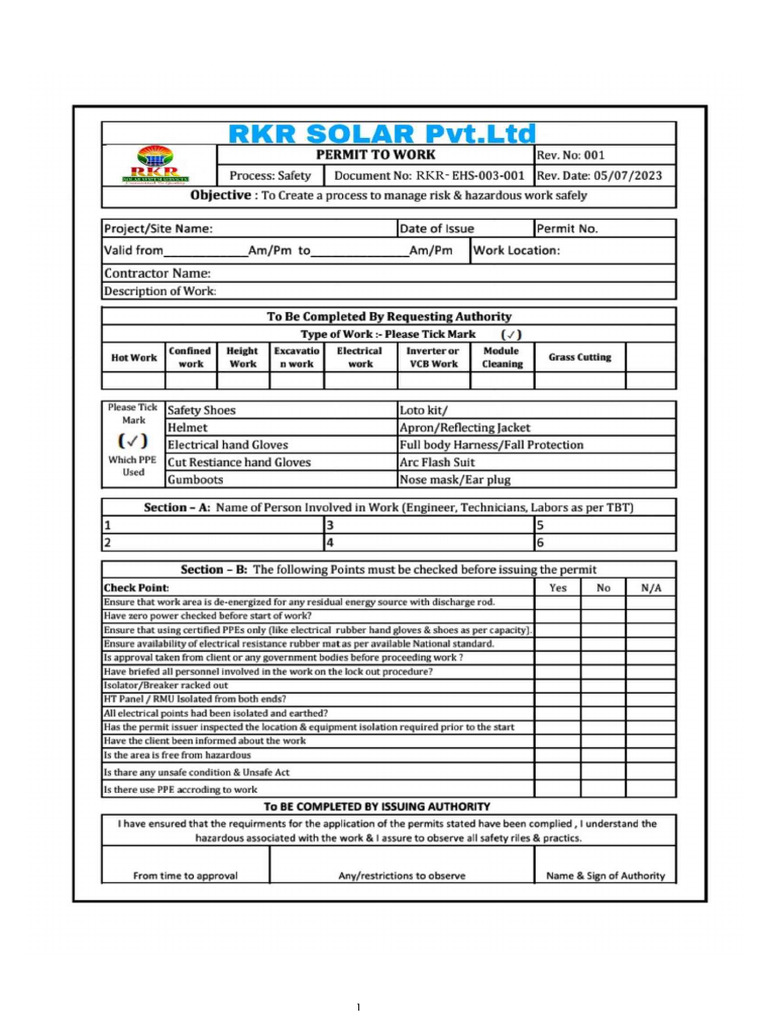 RKR PTW Format | PDF