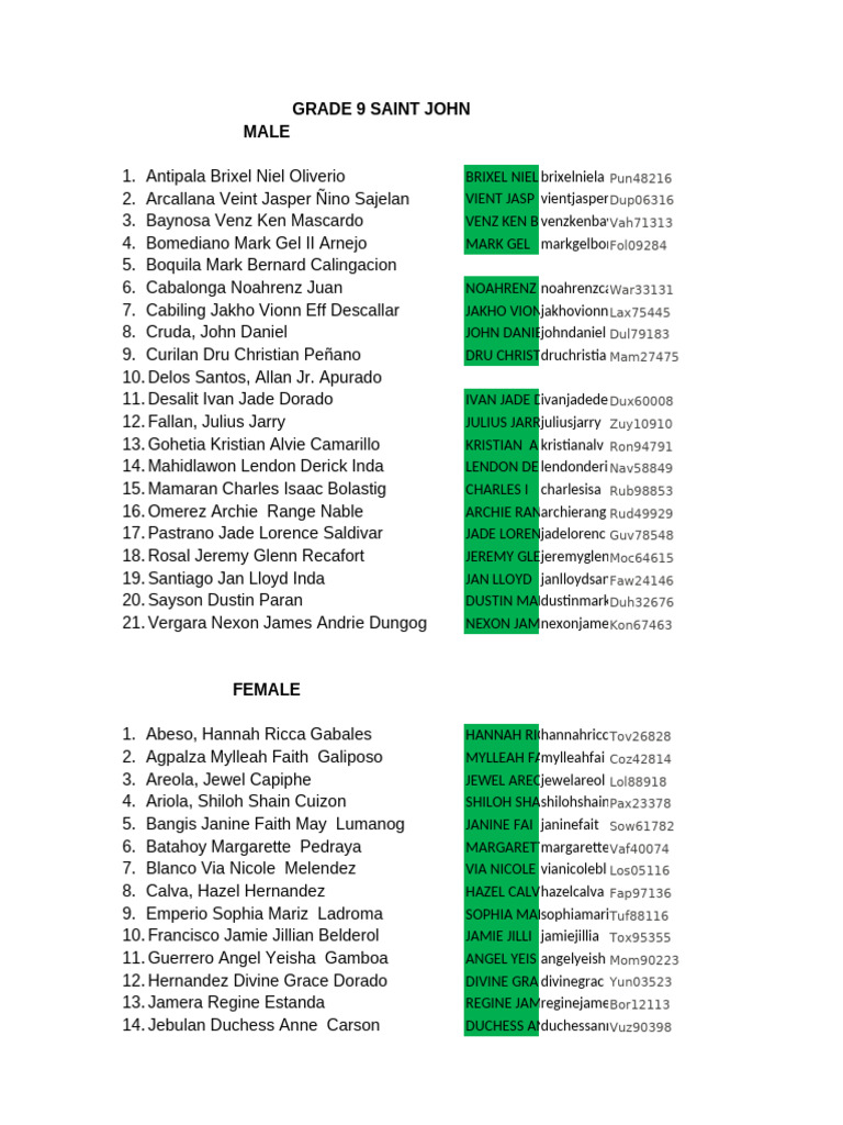 Final Grade 9 St. John | PDF