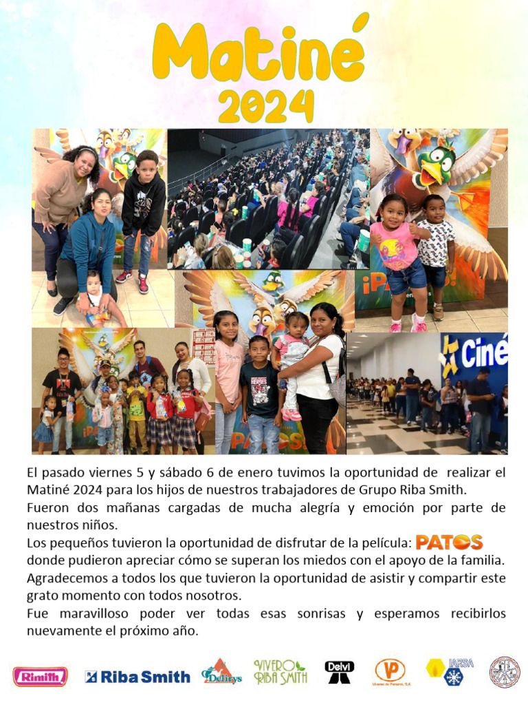 Matiné 2024 | PDF | Ciencias sociales | Cocina, comidas y vino