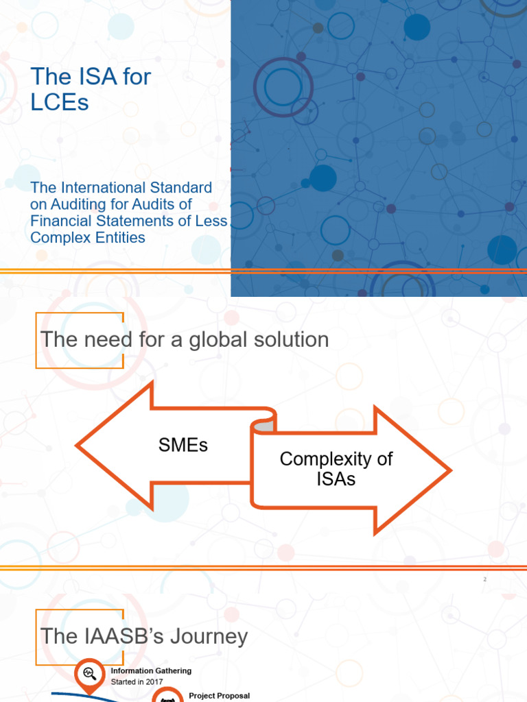 IAASB-ISA-for-LCE-Overview-Presentation | PDF | Audit | Business