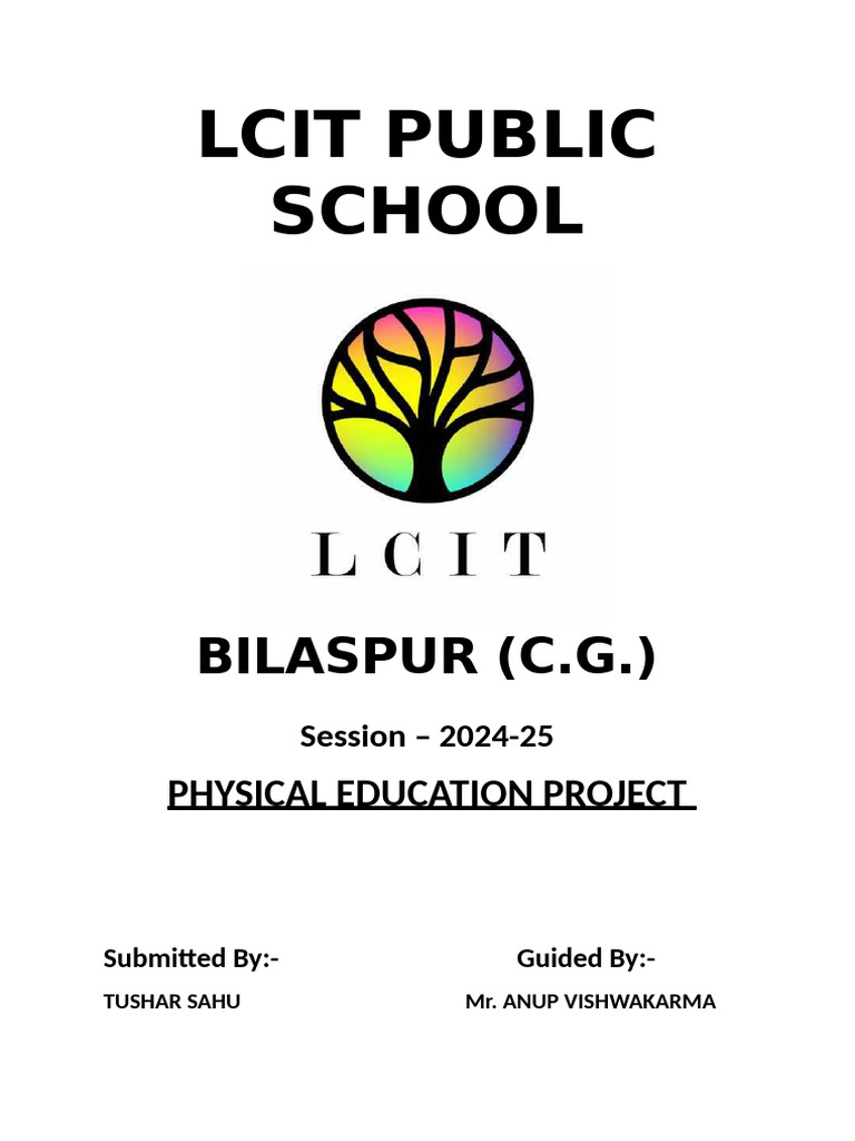 Lcit Public School | PDF