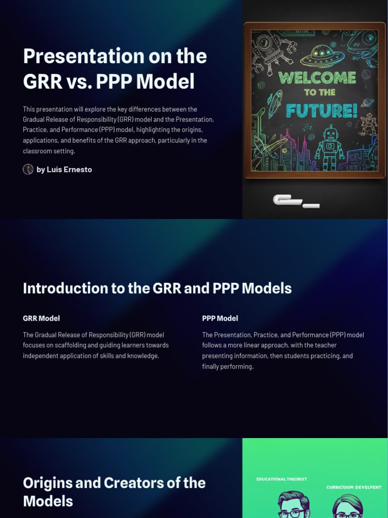 Presentation On The GRR Vs PPP Model | PDF | Human Communication ...