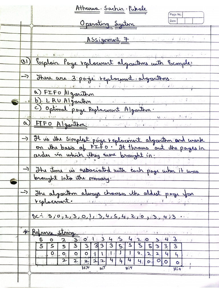 OS Assignment 7 | PDF
