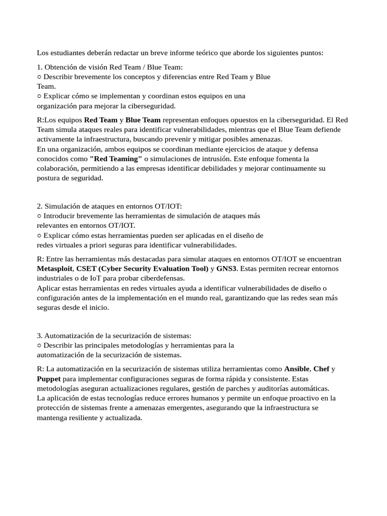 Breve Informe Modulo 4 | PDF | Informática