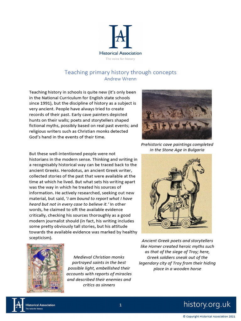 Teaching Primary History Through Concepts | PDF | Civilization | Ancient History