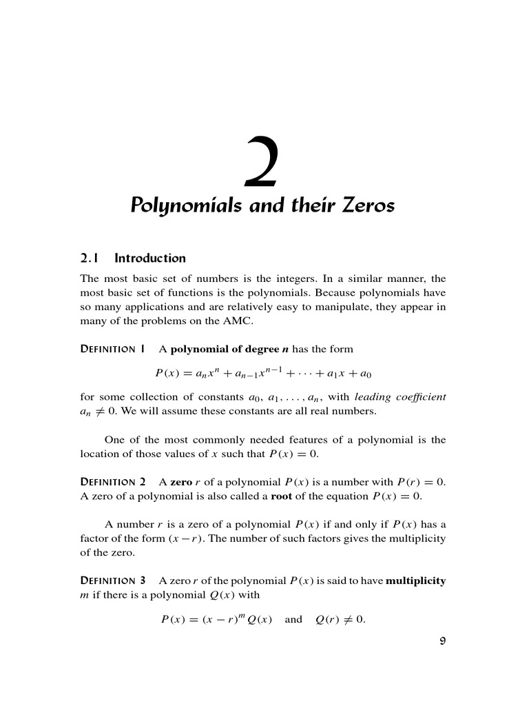 Poli Poli 2 | PDF | Polynomial | Mathematical Concepts