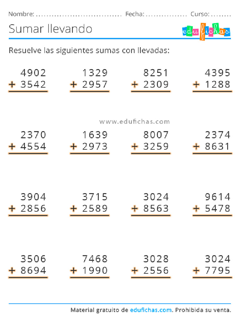 Sumas | PDF
