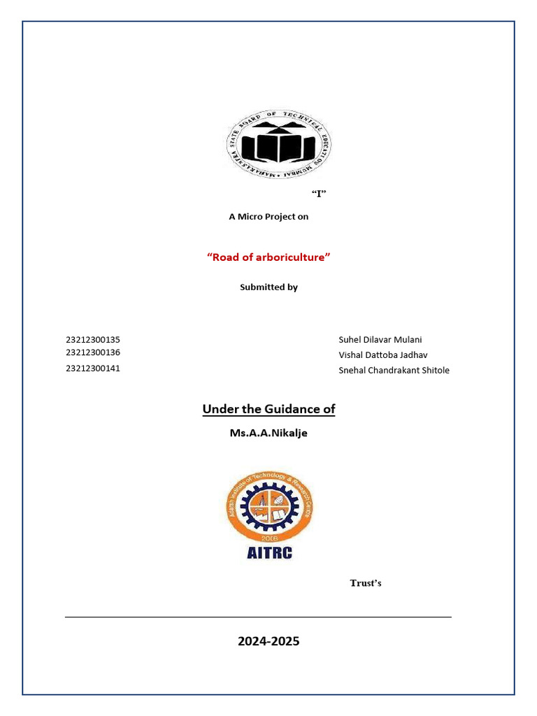 Road Of Arboriculture Pdf Natural Environment