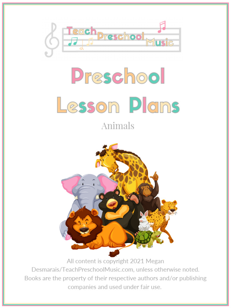 Preschool Lesson Plans: L o A R H | PDF | Teachers