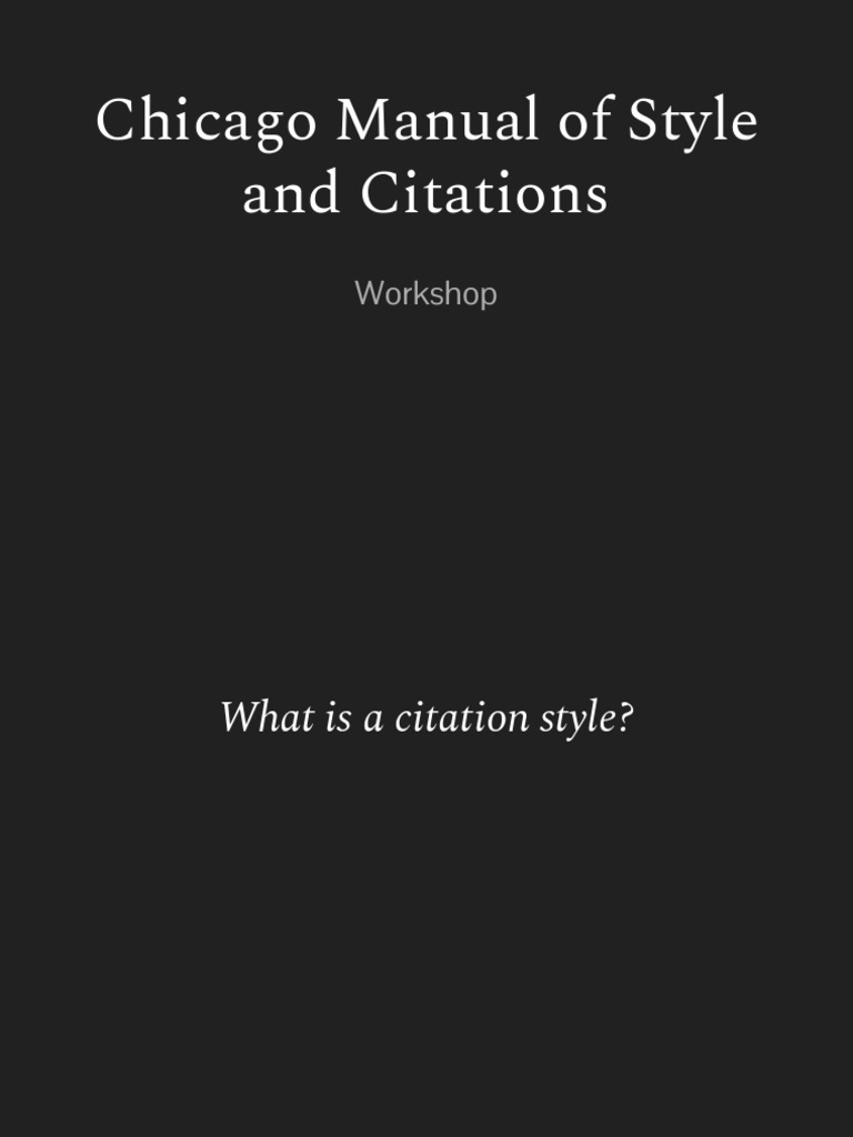 CMS and Citations | PDF | Citation | Note (Typography)