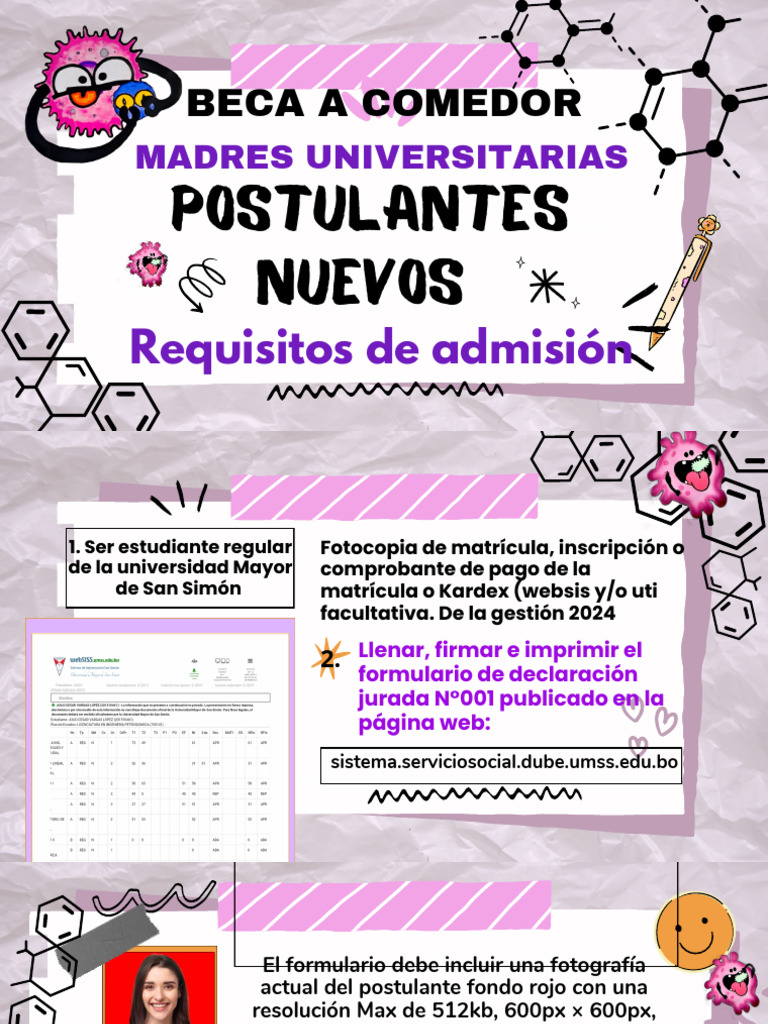 Beca Comedor Madres Universitarias | PDF