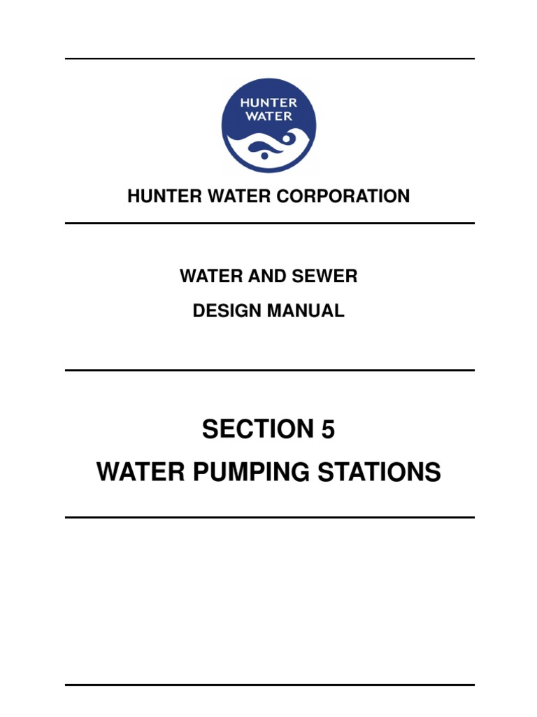 Pump Station Design | PDF | Pumping Station | Pump