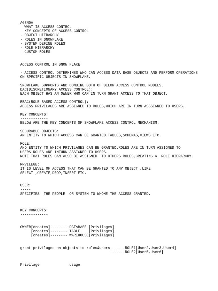 Session-26 Role Based Access Control | PDF | Computer Data | Data Management Software