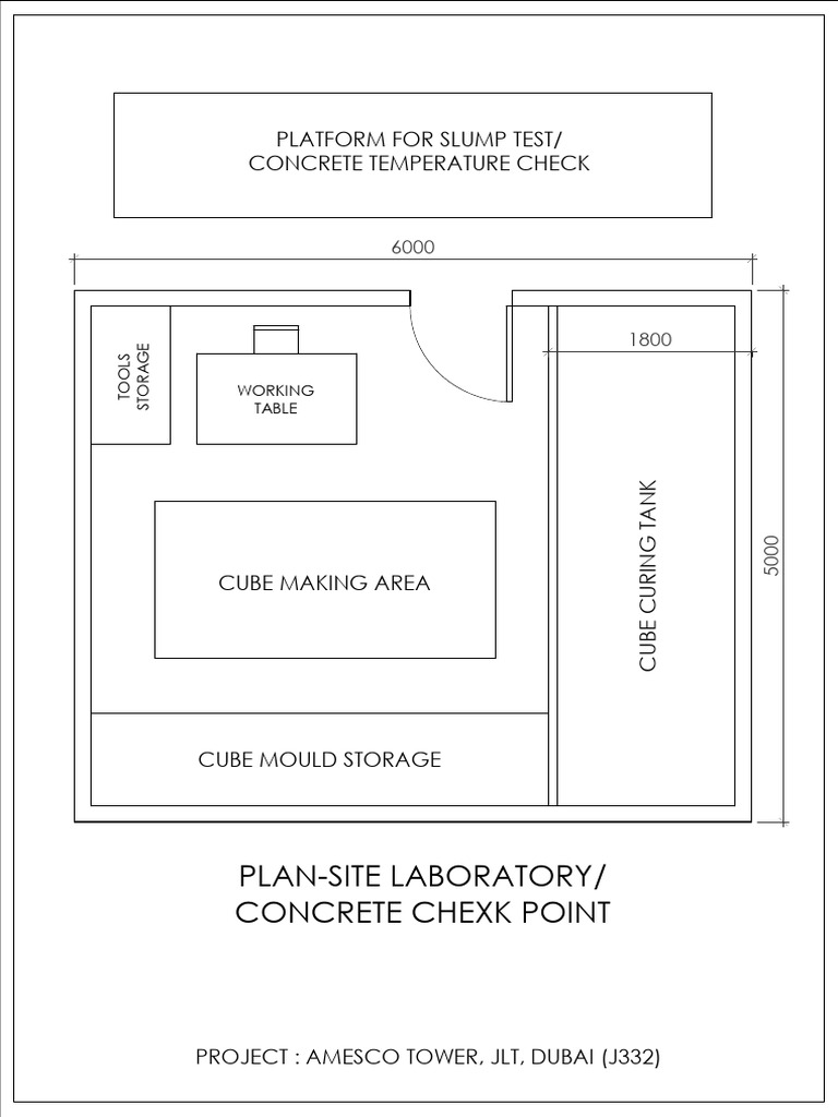 Curing Tank Plan | PDF