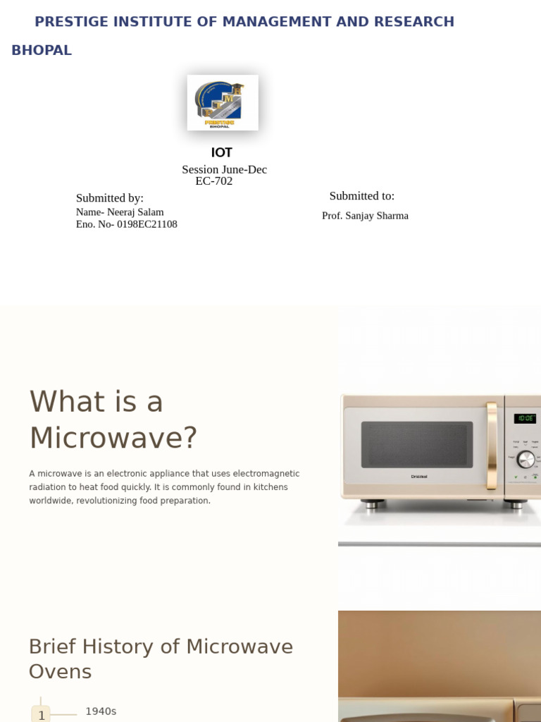 Microwavw | PDF | Microwave | Vacuum Tube