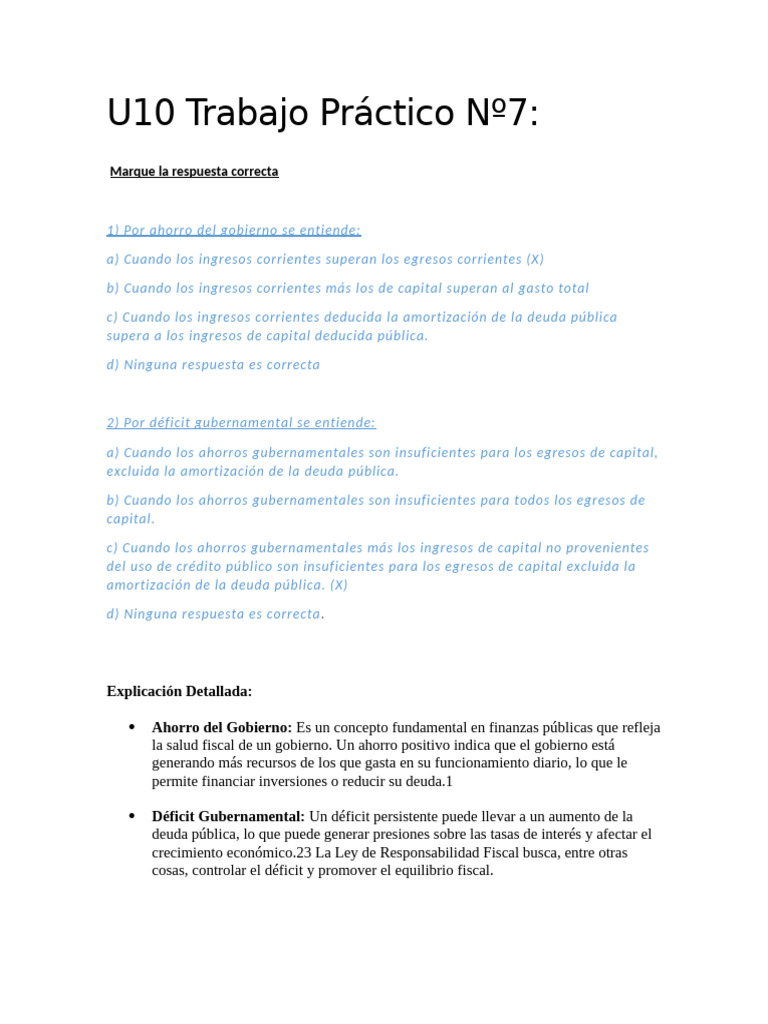 U10 Trabajo Práctico Nº7 | PDF