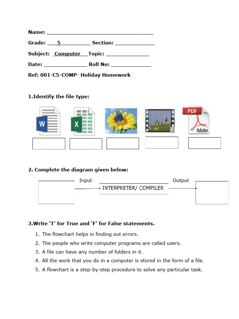 Grade 5 Computer-2 | PDF | Computers