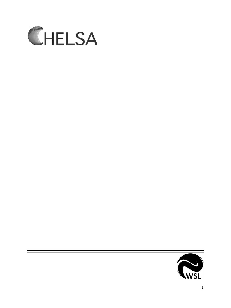 CHELSA V2.1 Technical Specification | PDF | Evapotranspiration ...