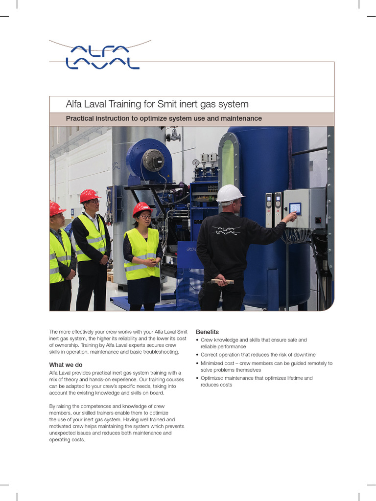 Training For Smit Inert Gas Systems | PDF