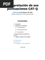 CAT-Q-castellano-con Baremos | PDF | Relaciones personales, crianza y desarrollo personal
