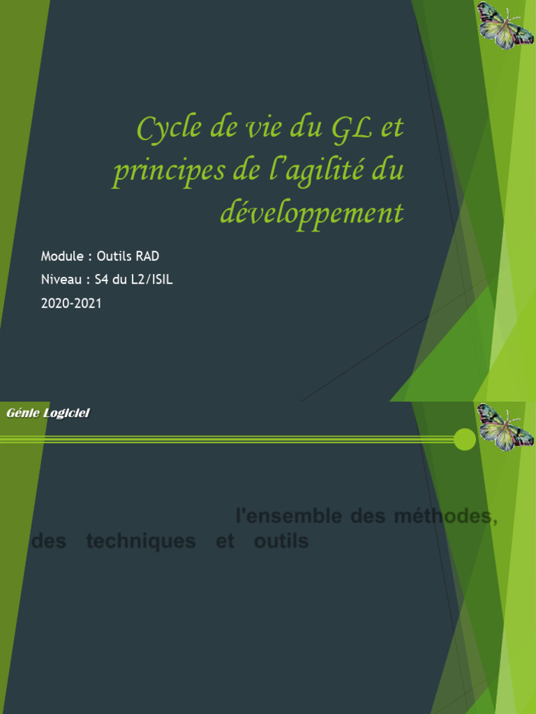 Cycle de Vie Agile en Génie Logiciel | PDF | Méthode agile ...