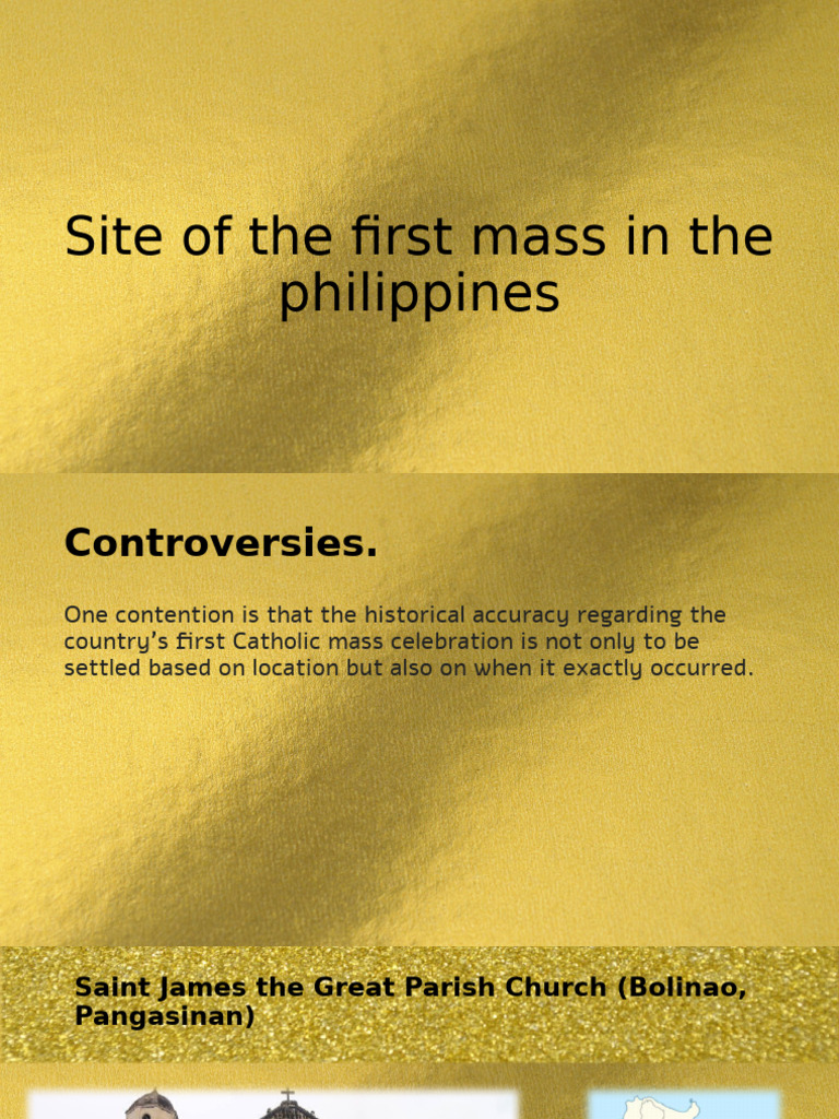 First Catholic Mass Controversy in Philippines | PDF