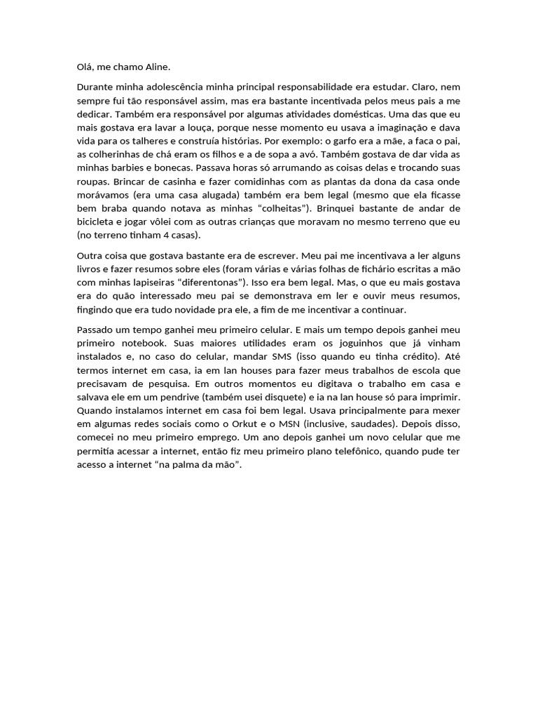 Carta Aline | PDF