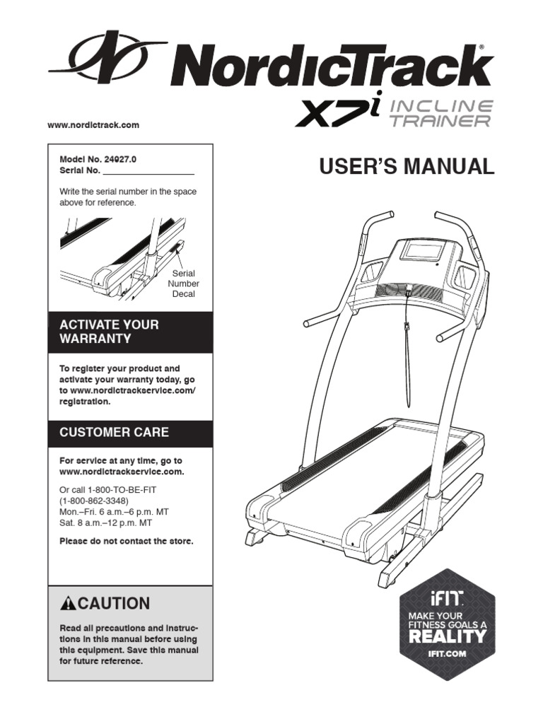 Incline Trainer User Guide | PDF | Electrical Engineering | Electricity