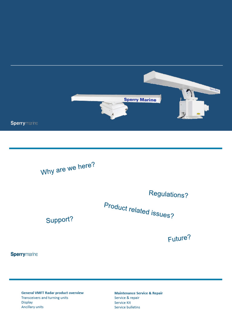 VisionMaster FT Radar Installation Guide | PDF | Electric Motor | Radar