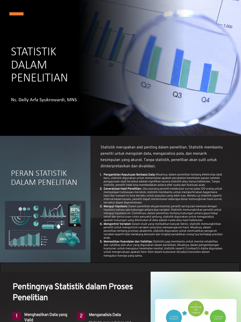 Materi 1 Statistik Dalam Penelitian | PDF | Sains & Matematika