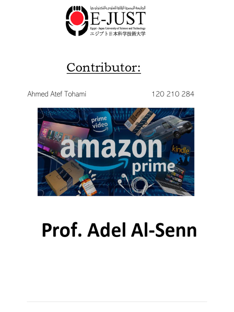 Amazon | PDF | E Commerce | Supply Chain
