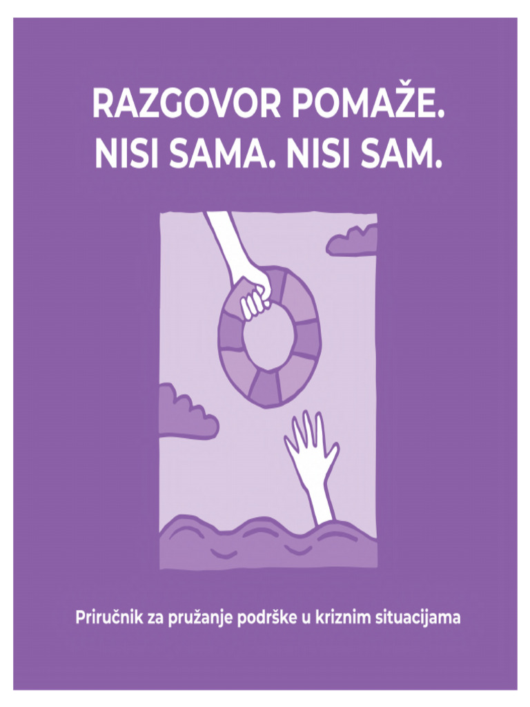 Pruzanje Podrske U Kriznim Situacijama - Centar Srce | PDF