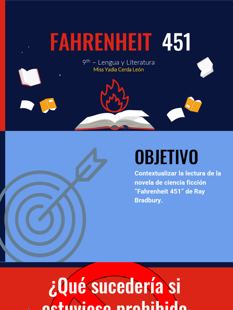 Análisis de Fahrenheit 451 y su contexto | PDF | Libros para adolescentes
