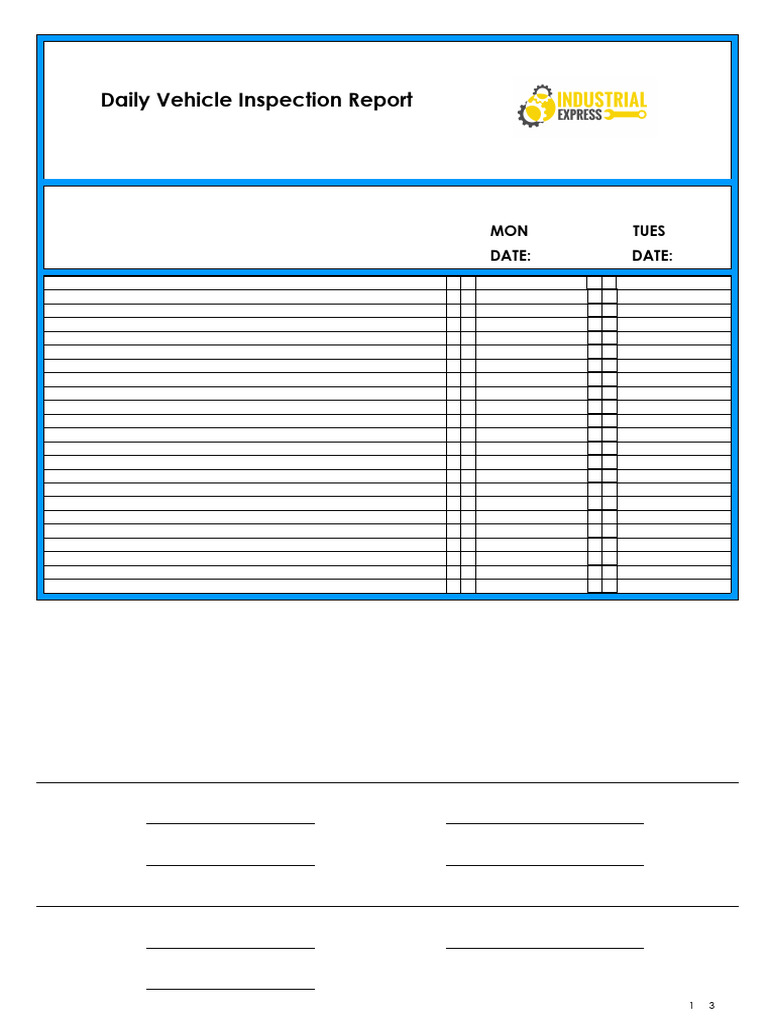 Motor Vehicle Inspection Checklist | PDF | Tire | Land Vehicles