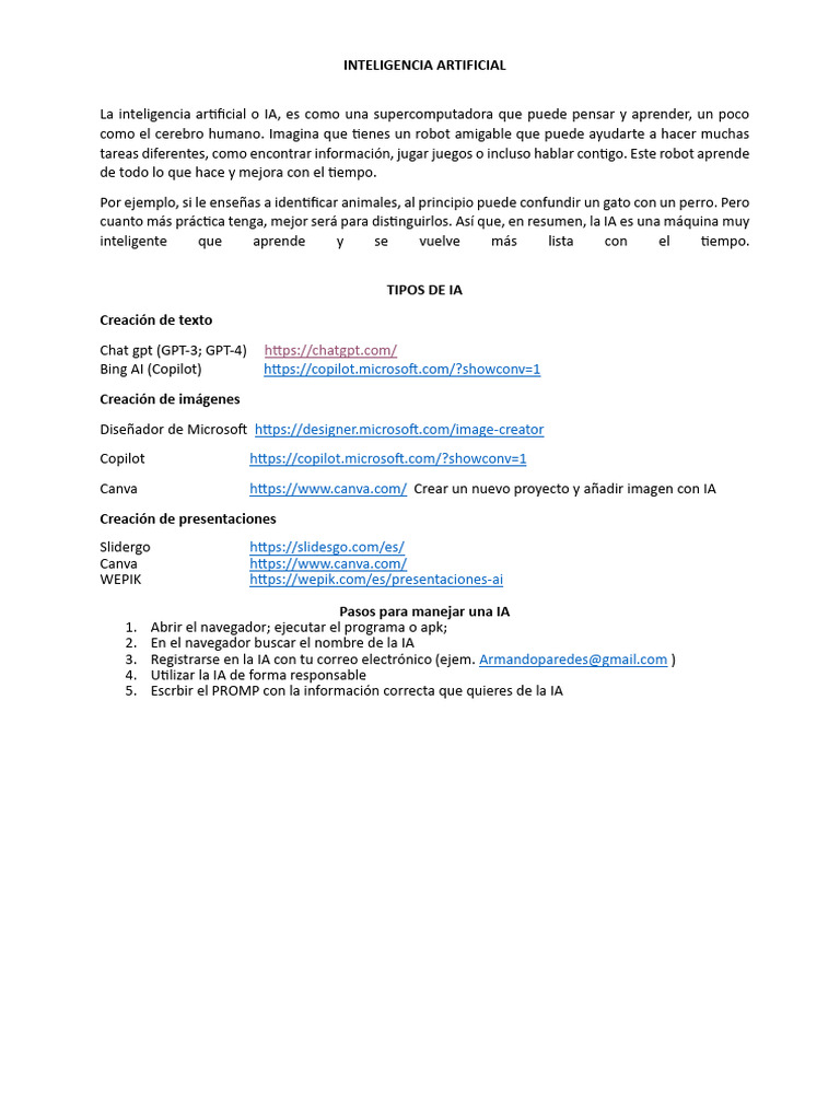 Inteligencia Artificial PRACTICA | PDF