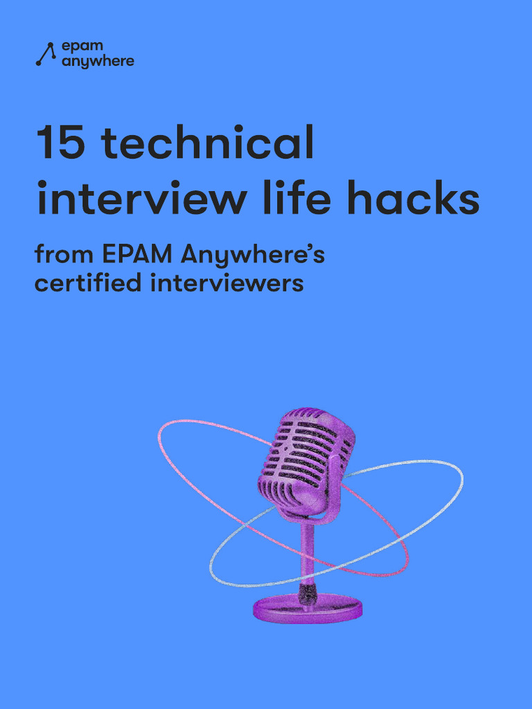 Technical Interview Life Hacks | PDF | Interview | Question