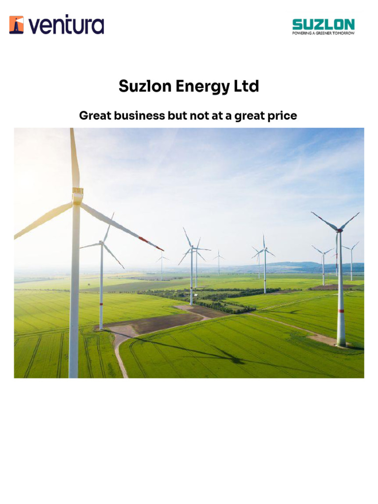 Suzlon Energy LTD - 638658255058237511 | PDF | Wind Power | Renewable Energy