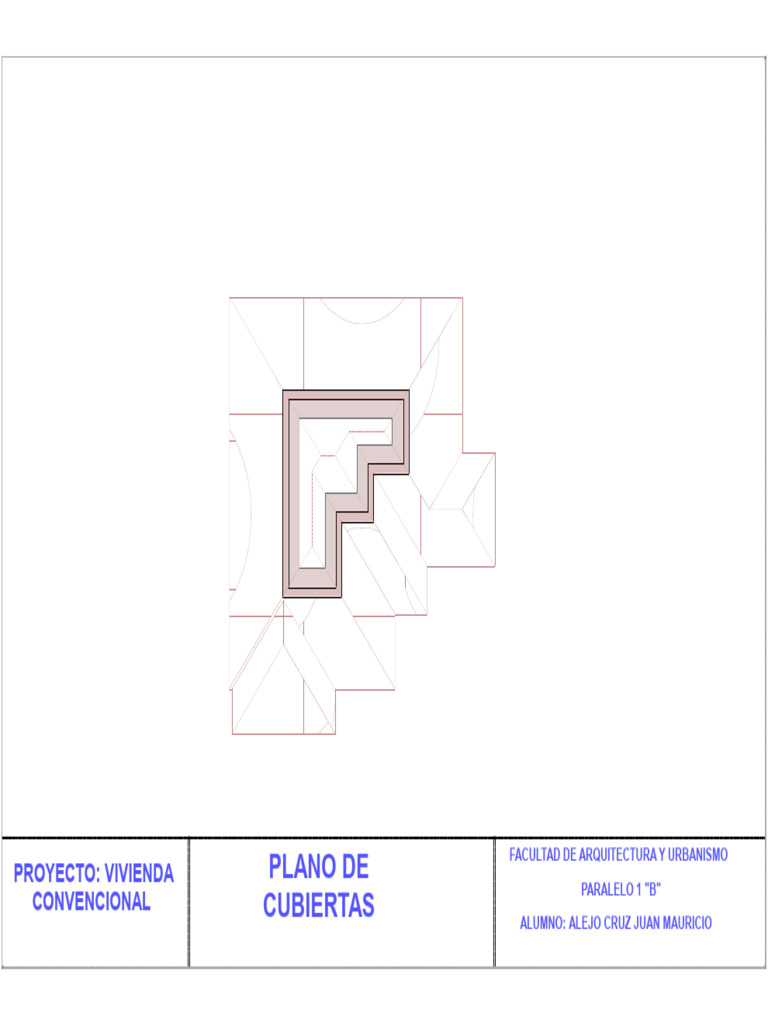 Plano de Cubiertas | PDF
