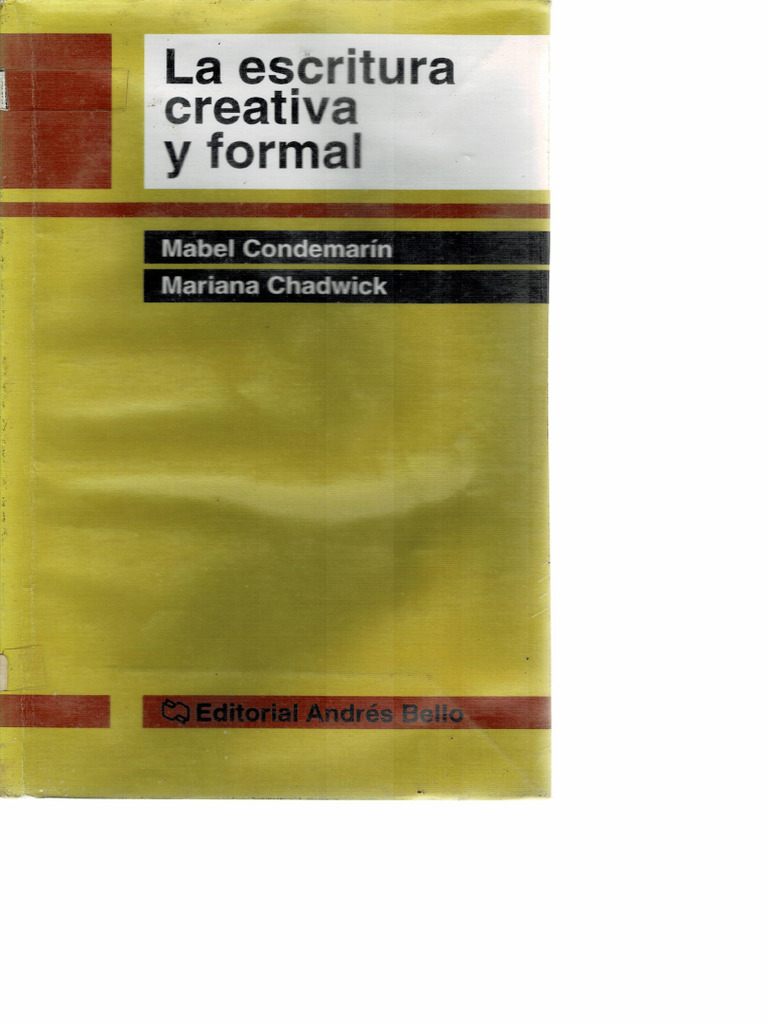 La Escritura Creativa y Formal | PDF